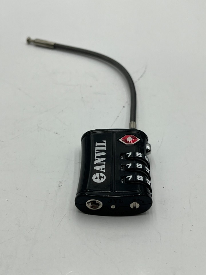 Anvil TSA007 Travel Security Combination Lock Black | eBay