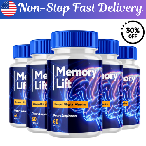 Memory Lift Brain Maximum Support Supplement Pills Advanced Formula 60 ...