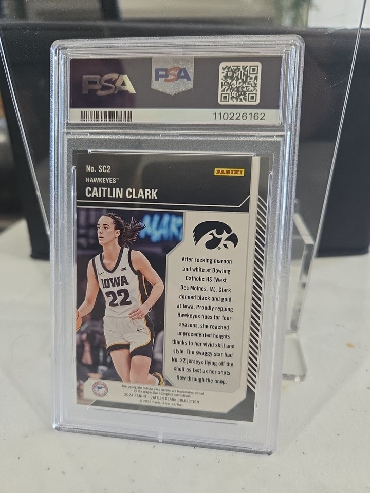 2024 Panini Caitlin Clark Collection - School Colors #SC2 Target (RC ...
