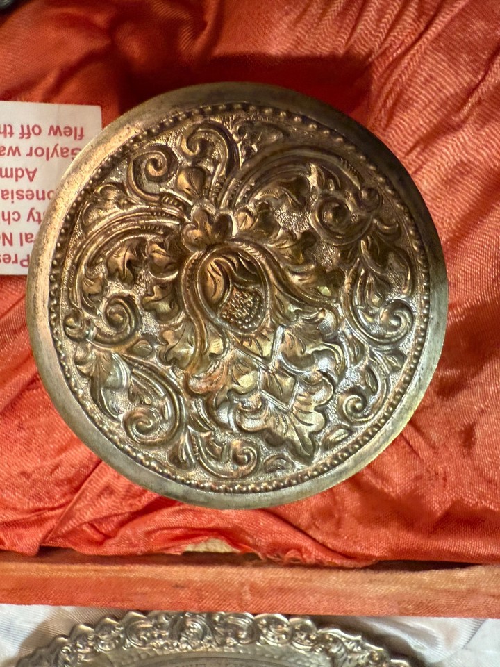 Antique Engraved presentation set from the Indonesian Navy toAdmiral ...