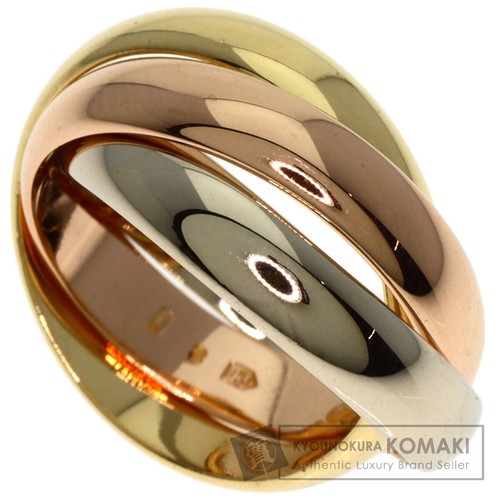 Cartier #5 Trinity Ring K18 Yellow Gold Used | eBay