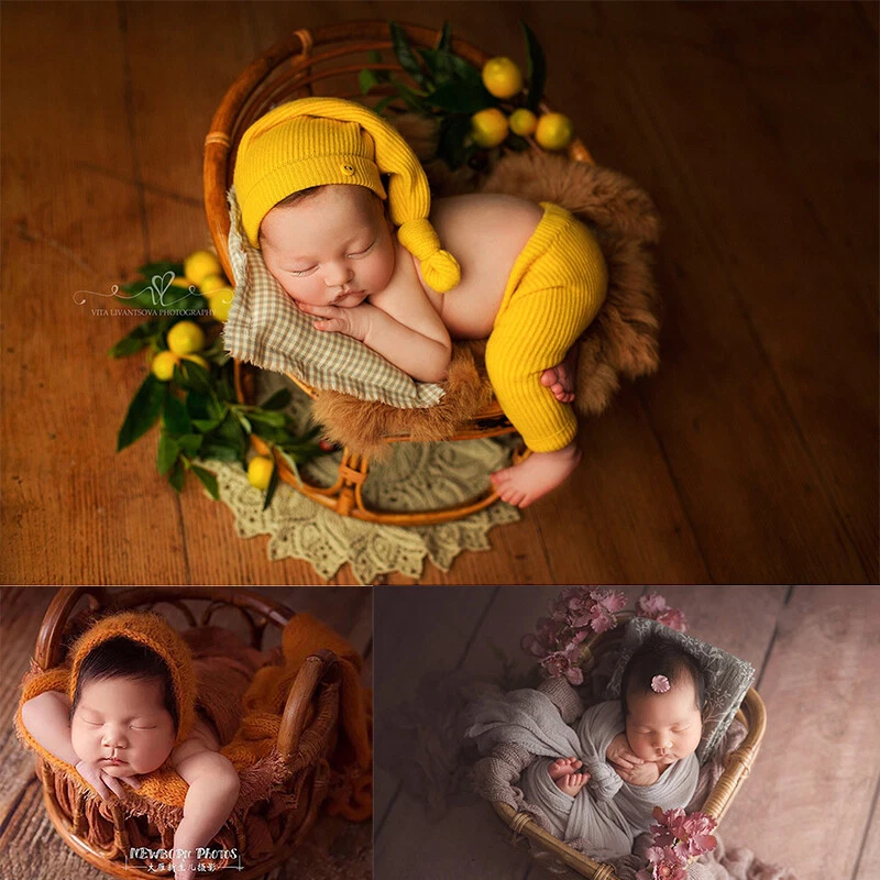 Newborn Photography Props Baskets