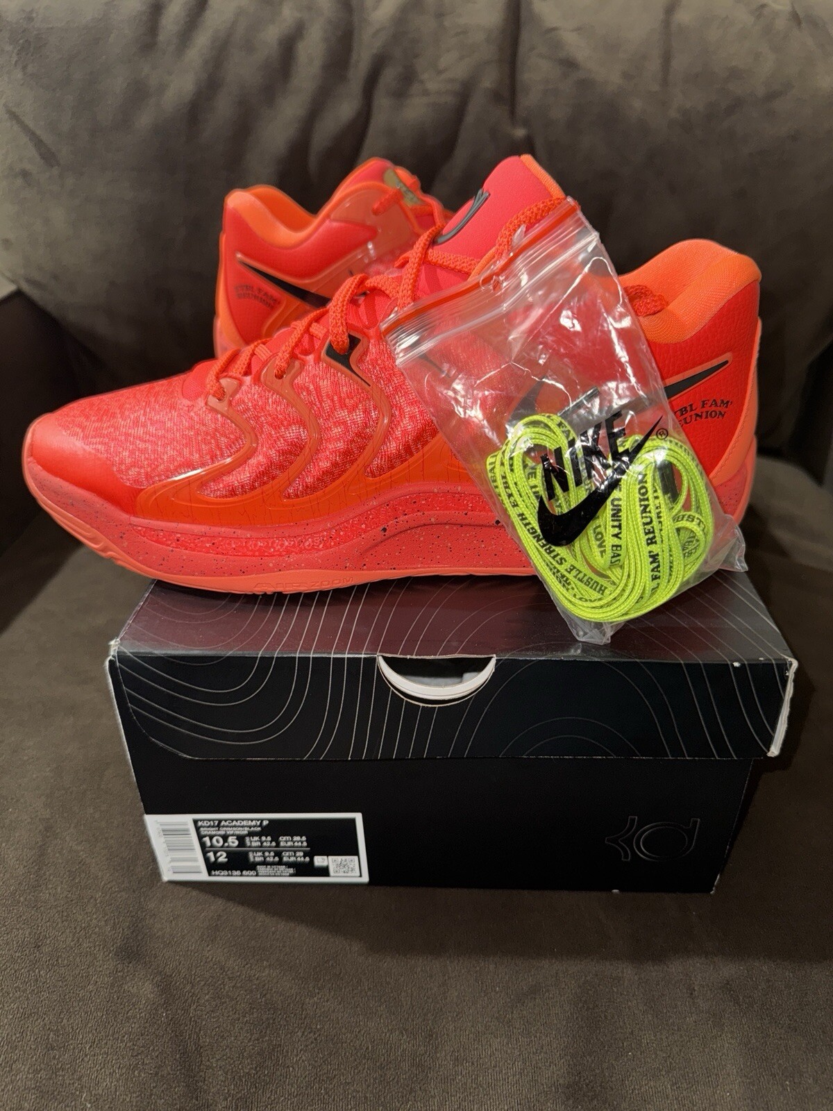 Size 10.5 - Nike KD 17 PE EYBL Academy for sale online | eBay