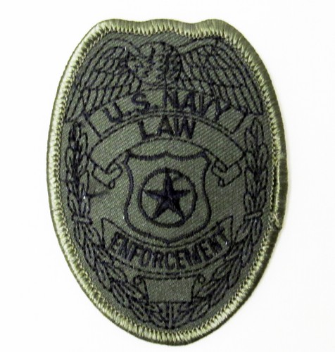 AUTHENTIC U.S. Navy Police - Law Enforcement Badge Patch – NEW | eBay