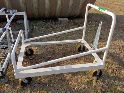 Industrial Commercial Push Pull Cart Wagon Tubular Steel With Folding ...