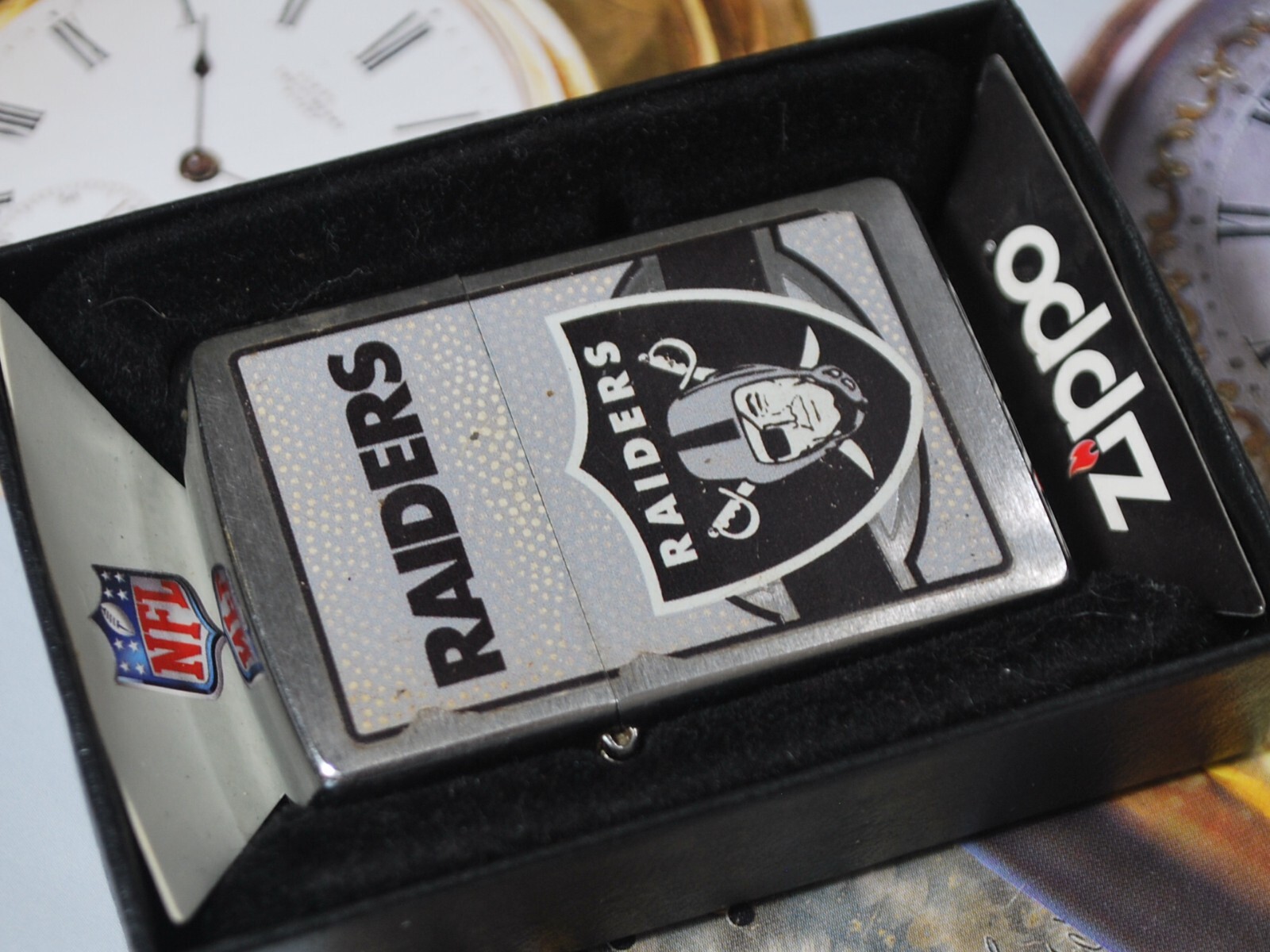 Nice Used ZIPPO NFL Raider Lighter | eBay