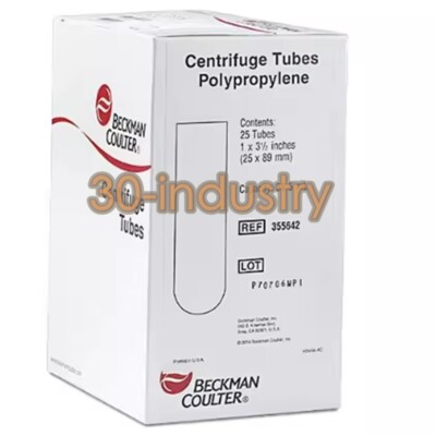 25pc/box Ultracentrifuge tube 355642 thick wall polypropylene open tube ...