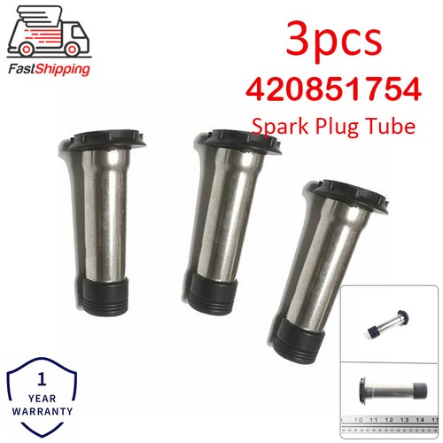 3 Pcs 420851754 Spark Plug Tube For Sea Doo 4-Tec 1503 Up GTX GTI RXP ...