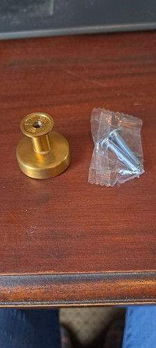 Origin 21 VERO Cabinet Drawer KNOB 1.25 " #5097618 Brushed Gold Finish ...