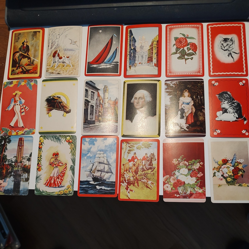 1950's Whitman Co. Trading Cards For Collectors Manufacturers' Samples ...