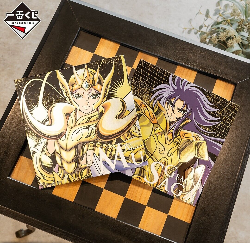 RARE Saint Seiya Ichiban Kuji 2024 Set Di 12 Tavole D'Arte Shikishi Dal ...