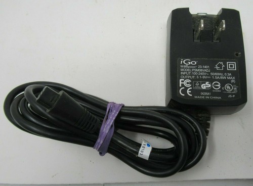 iGo Wall Charger 23-1401 Universal 6 pin Connector PSM08VADJ +Cable ...