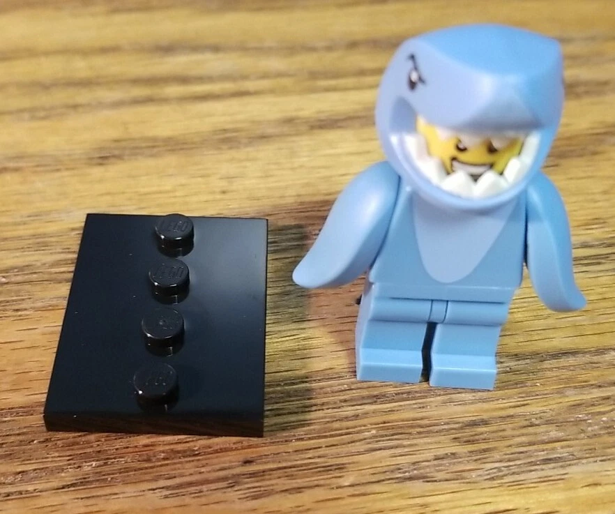 LEGO Shark Suit Guy Minifigure 71011-13 Series 15 Review, 56% OFF