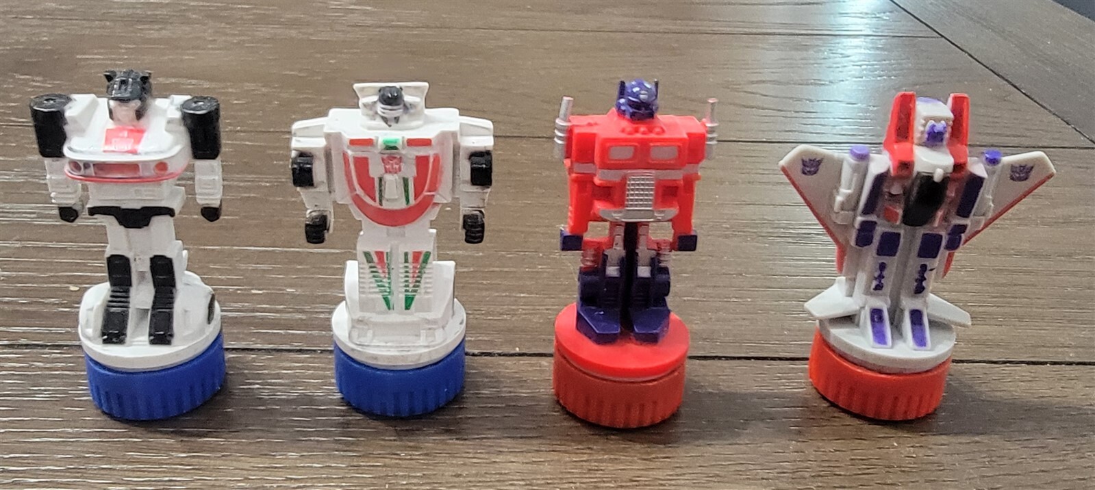 A-757 VINTAGE 80'S HASBRO G1 TRANSFORMERS INK STAMPS LOT OF 4 | eBay