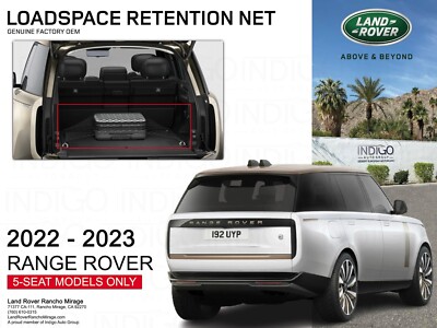 2022-2023 Range Rover 5-SEAT LOADSPACE RETENTION NET FACTORY OEM ...