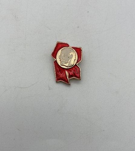 Soviet Union Vladimir Lenin Communist Party USSR Pin Badge Ribbon ...