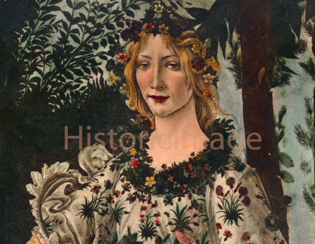 Botticelli Primavera Detail La Primavera By Sandro Botticelli Tempera
