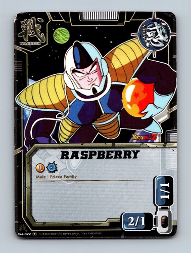 Dragon Ball Z CCG 2008 Raspberry WA-022 1st Ed Bandai Warriors Return ...