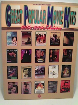 Great Popular Movie Hits 1995 - 1996 Edition Music & Songbook | eBay