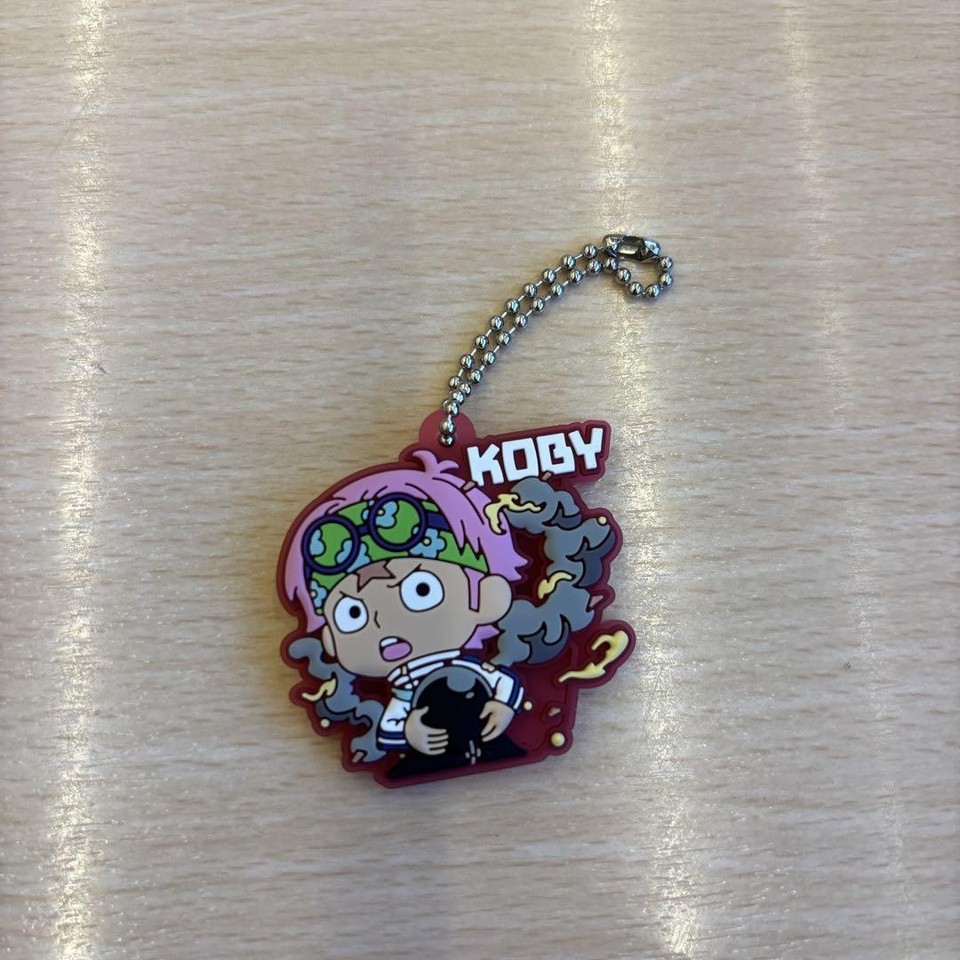 One Piece Rubber Mascot Gummy Vol.3 Koby Figure 2025 Charm Keychain 37 ...
