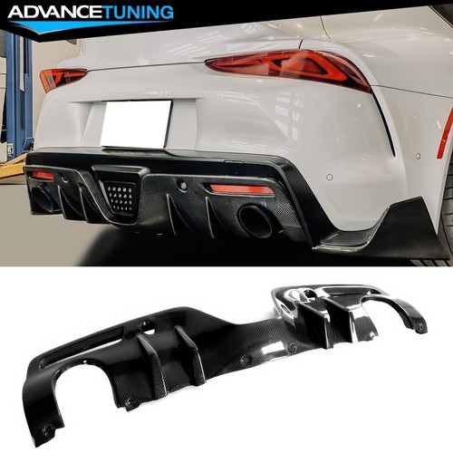For 20-25 Toyota GR Supra A90 A91 AG Style Gloss Carbon Fiber Rear ...