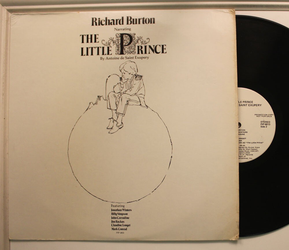 Richard Burton Promo Lp The Little Prince On Pip - Vg++ / Vg++ | eBay