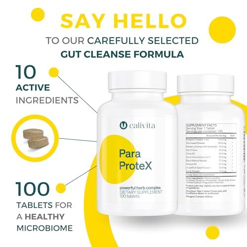 ParaProteX – Detox Cleanse for Humans - Natural Gut Health Support ...