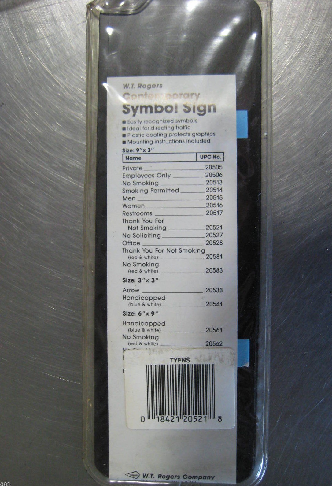 NO SMOKING 9x3 inch Sign --- Made in USA | eBay UK