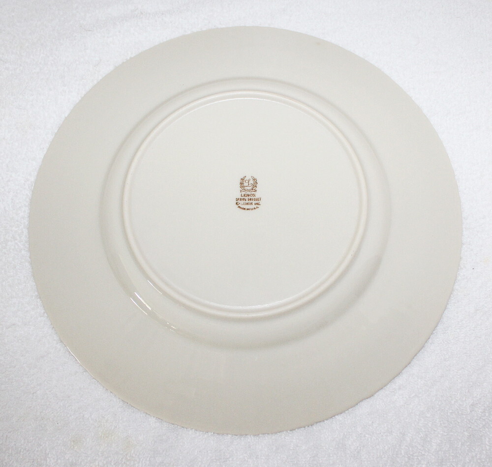 Lenox Spring Bouquet China plate Charger ~ 11" ~ RARE ~ Excellent | eBay