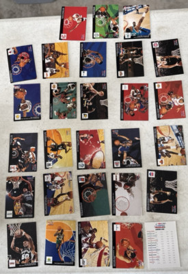 1994 Skybox NBA Hoops Scoops Complete Set HS1-HS28 Basketball Set 28 ...