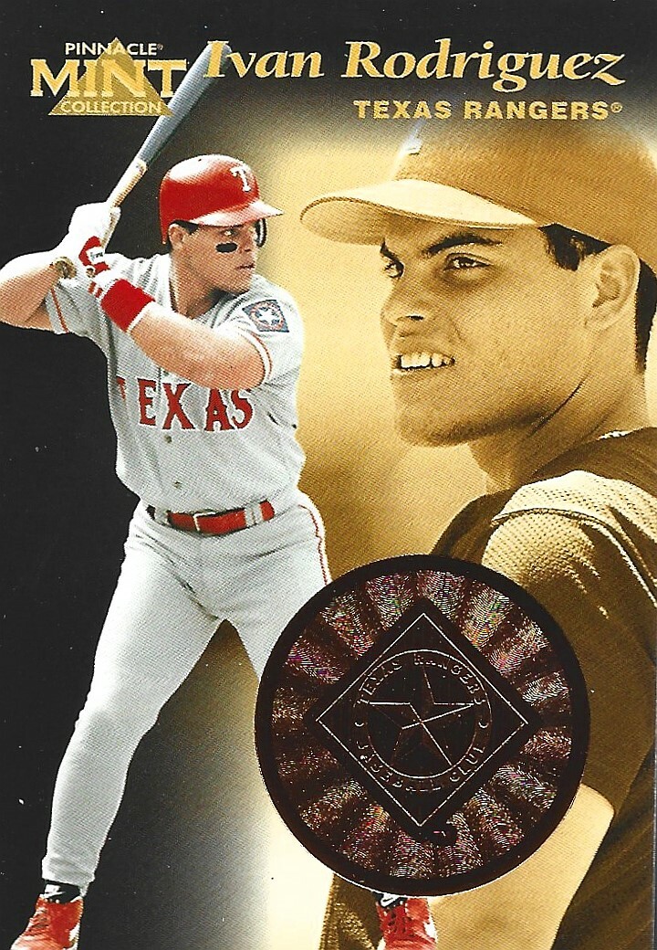 1997 Pinnacle Mint #25 Ivan Rodriguez card, Texas Rangers HOF | eBay