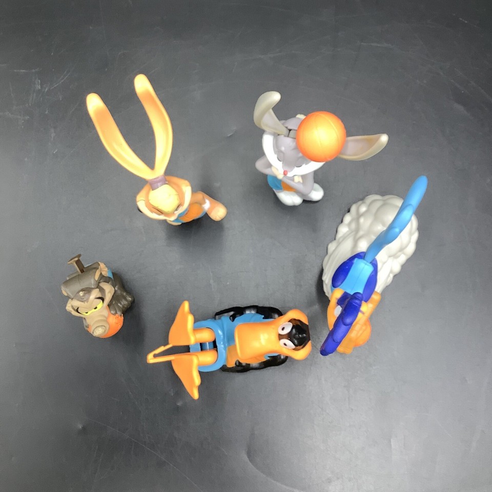 SPACE JAM Mc Donald’s Toy Lot Bugs Bunny Lola Daffy, Road Runner ...