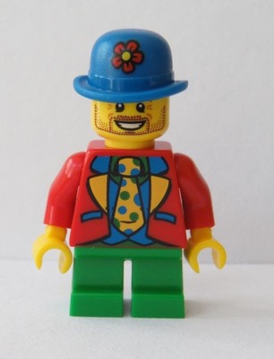 LEGO Clown Minifig wiht Short Green Legs | eBay