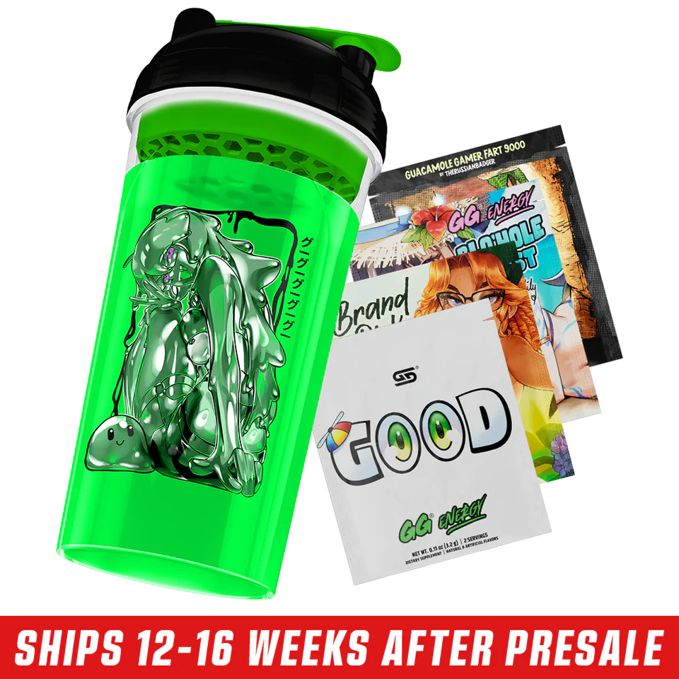 Gamersupps "Waifu Cups x Slimecicle" Glow In The Dark Cup + Sample pack(IN-HAND) | eBay