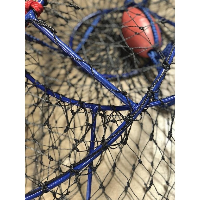 36 In Hoop Net Lobster Crab Stealthy Blue Ocean Vinyl Coating Heavy ...