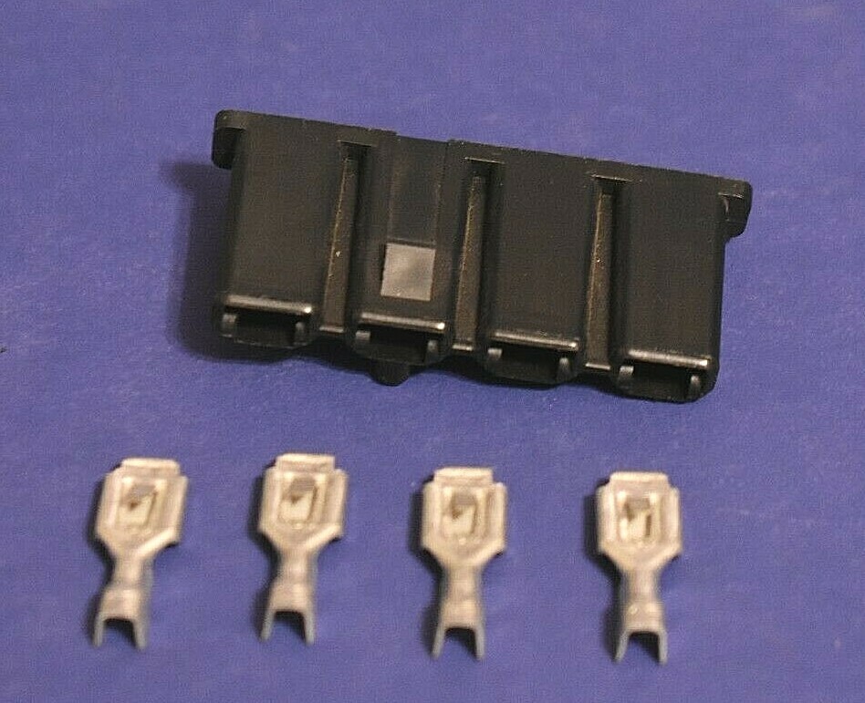 Voltage Regulator Connector Shell & Terminals 1962-1988 AMC With Delco ...