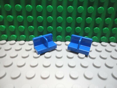 Lego 2 Blue 1x2x1 Wall Panel with Center Divider NEW | eBay
