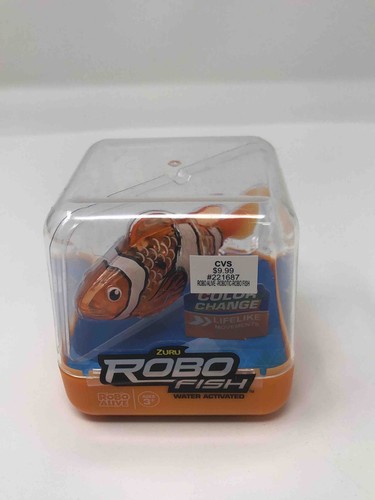 Zuru Robo Alive Robo Fish Orange | eBay