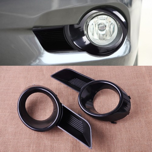 Pair Front Fog Light Lamp Cover Trim Grille for Toyota Highlander 81481 ...