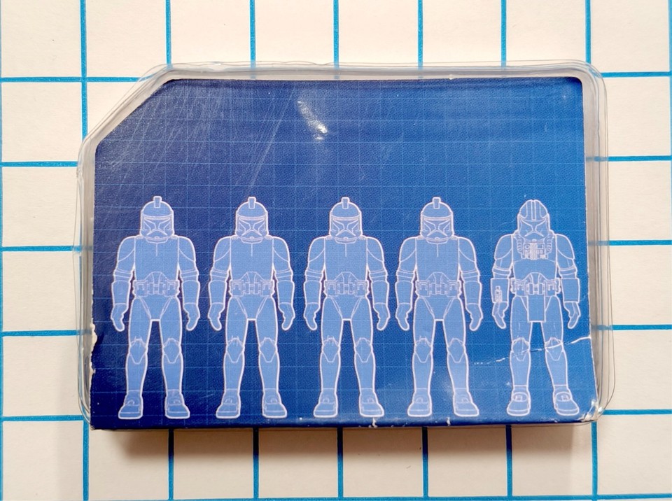 Star Wars Micro Galaxy Squadron Clone Troopers Clone Pilot Mini Figure ...