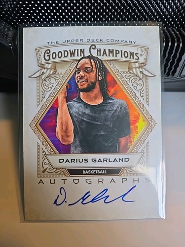 DARIUS GARLAND 2025 UPPER DECK GOODWIN CHAMPIONS ON CARD AUTO AUTOGRAPH ...