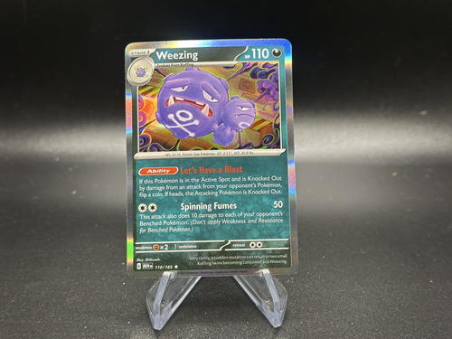 Weezing - Holo - 110/165 Scarlet & Violet 151 - Pokémon TCG | eBay