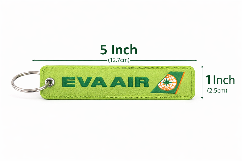 EVA Air Luggage Tag ☆ Taiwan Airline Star Alliance Keychain Bag Tag ...