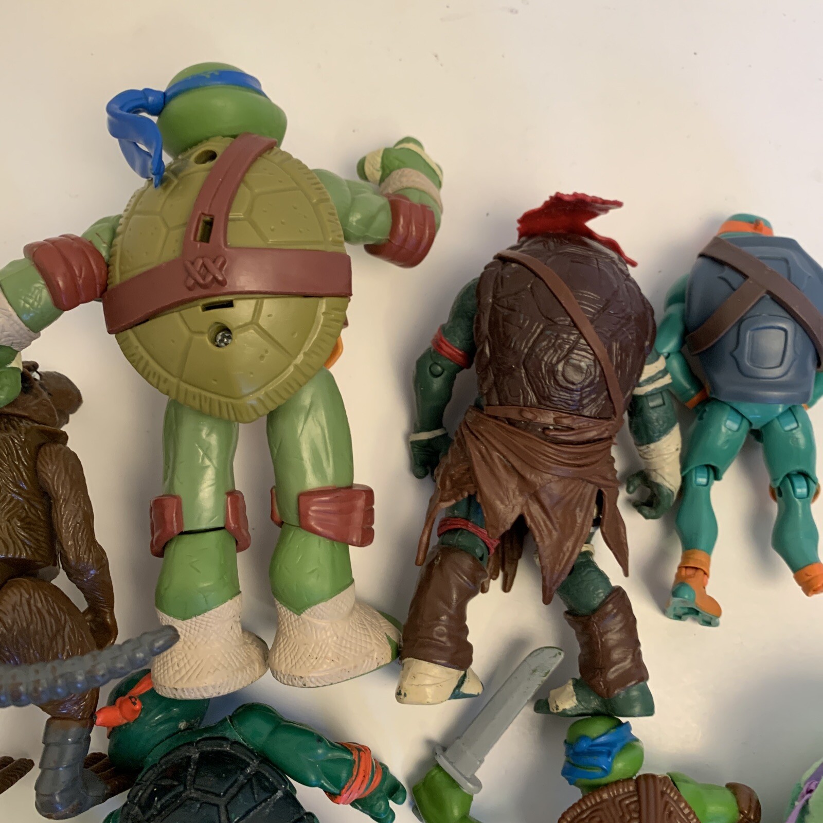 Lot Teenage Mutant Ninja Turtle Half Shell Heroes Action Figures TMNT ...