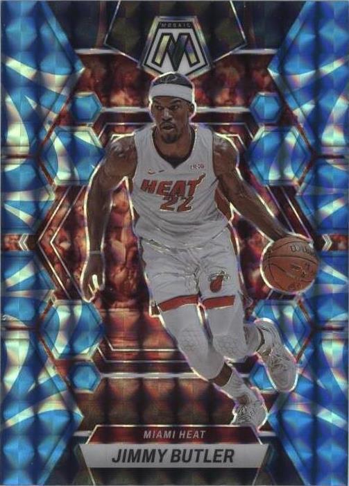 2022-23 Panini Mosaic - Jimmy Butler #19 Reactive Blue Mosaic Prizm for ...