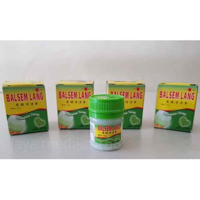 Balsem Lang Eagle Hot Balm for Muscular Pain Relief - 1 Dozen (10gm X ...