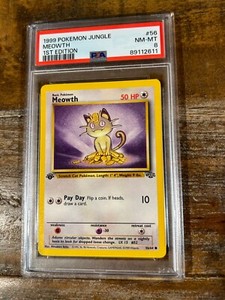 Meowth 1999 Jungle #56/64 1st Edition Price Guide - Sports Card Investor
