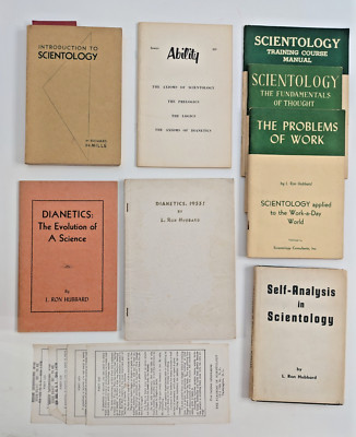 Scientology Books: DIANETICS, 1955! + The Evolution of a Science, L ...