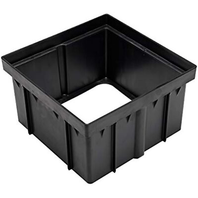 NDS Riser For 12 in. Square Catch Basin Drain & 12 in. Low-Profile ...