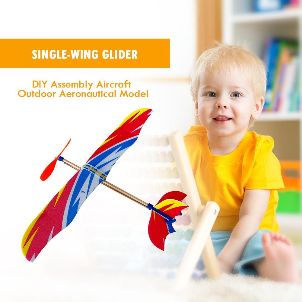 Outdoor Toy Educational DIY Plane Flying Bird Model Kit Aircraft for ...